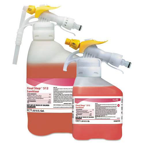 Diversey Sanitizer,final Step