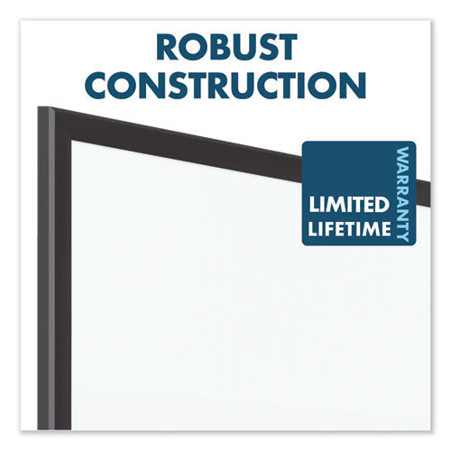 Classic Porcelain Magnetic Whiteboard, 60 X 36, Black Aluminum Frame ...