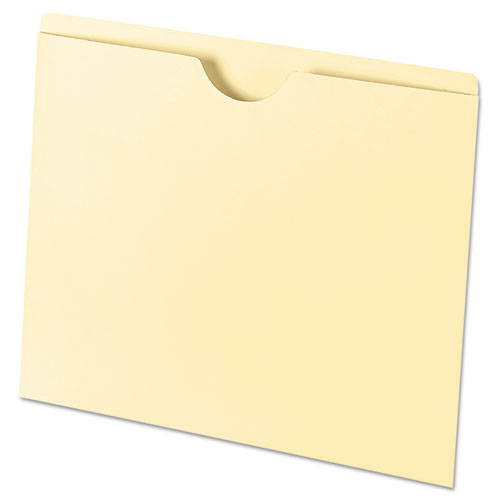 UNIVERSAL® Economical Manila File Jackets, Letter Size, Manila, 100-bo